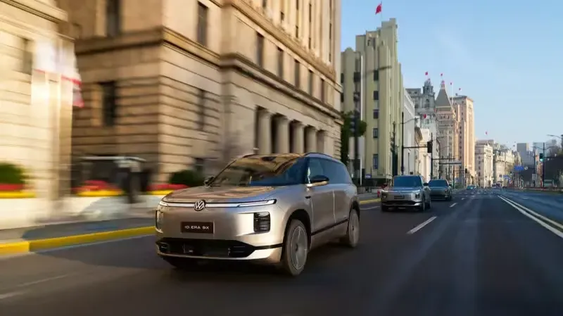 SAIC-Volkswagen launches ID. ERA 9X; VW's first EREV and largest SUV ...