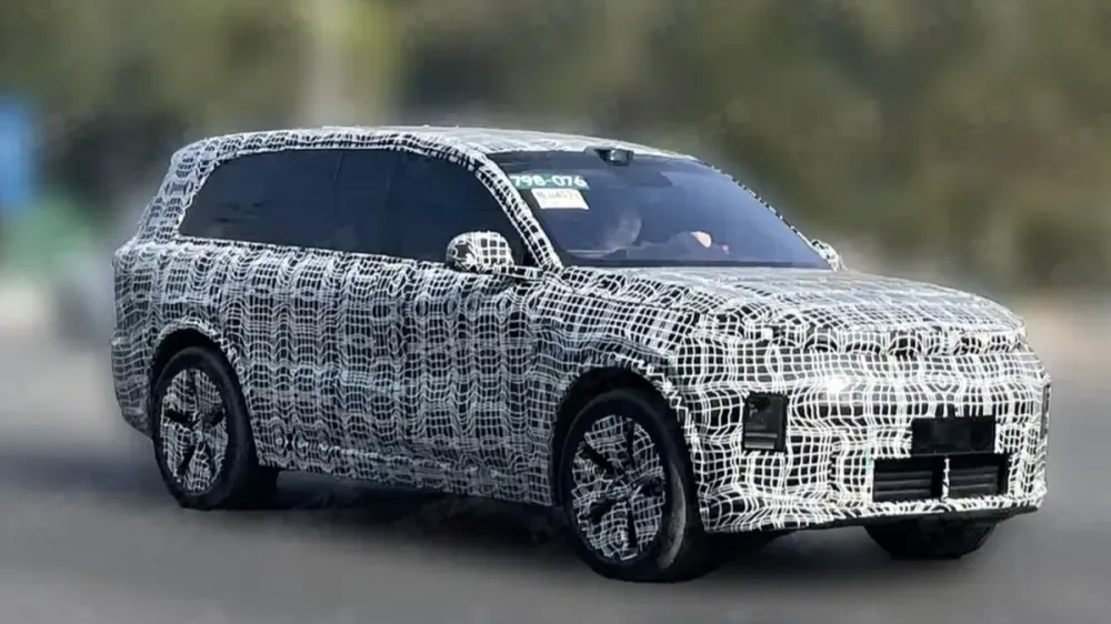 New Li Auto L9 EREV facelift with 73 kWh 5C battery spotted in China